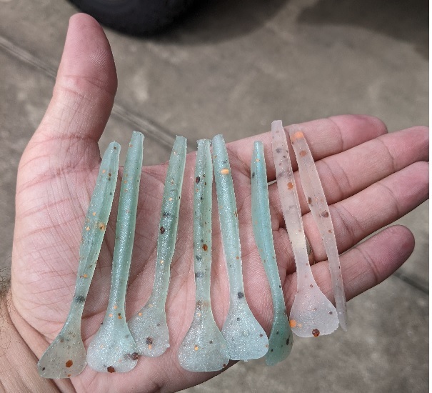 3.5" Shad Tail Soft Bait Mold by Zac M | Download free STL model ...