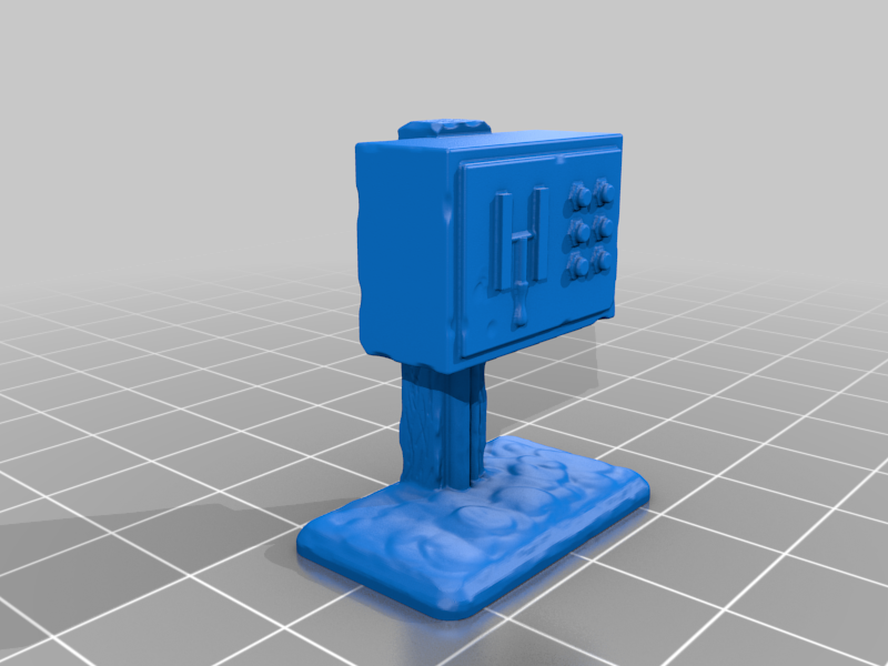 Dented Control Panel by Zac M | Download free STL model | Printables.com