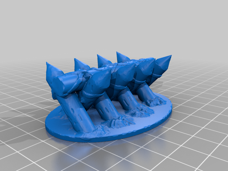 Barricade Spikes by Zac M | Download free STL model | Printables.com