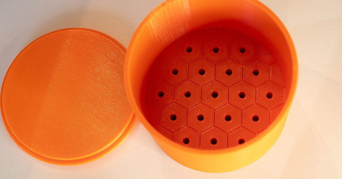 Dremel Bit Holder by cgiomi | Download free STL model | Printables.com