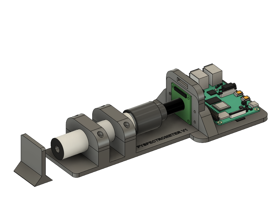 OpenSpectrometer v1 by Gralastair Bean | Download free STL model ...