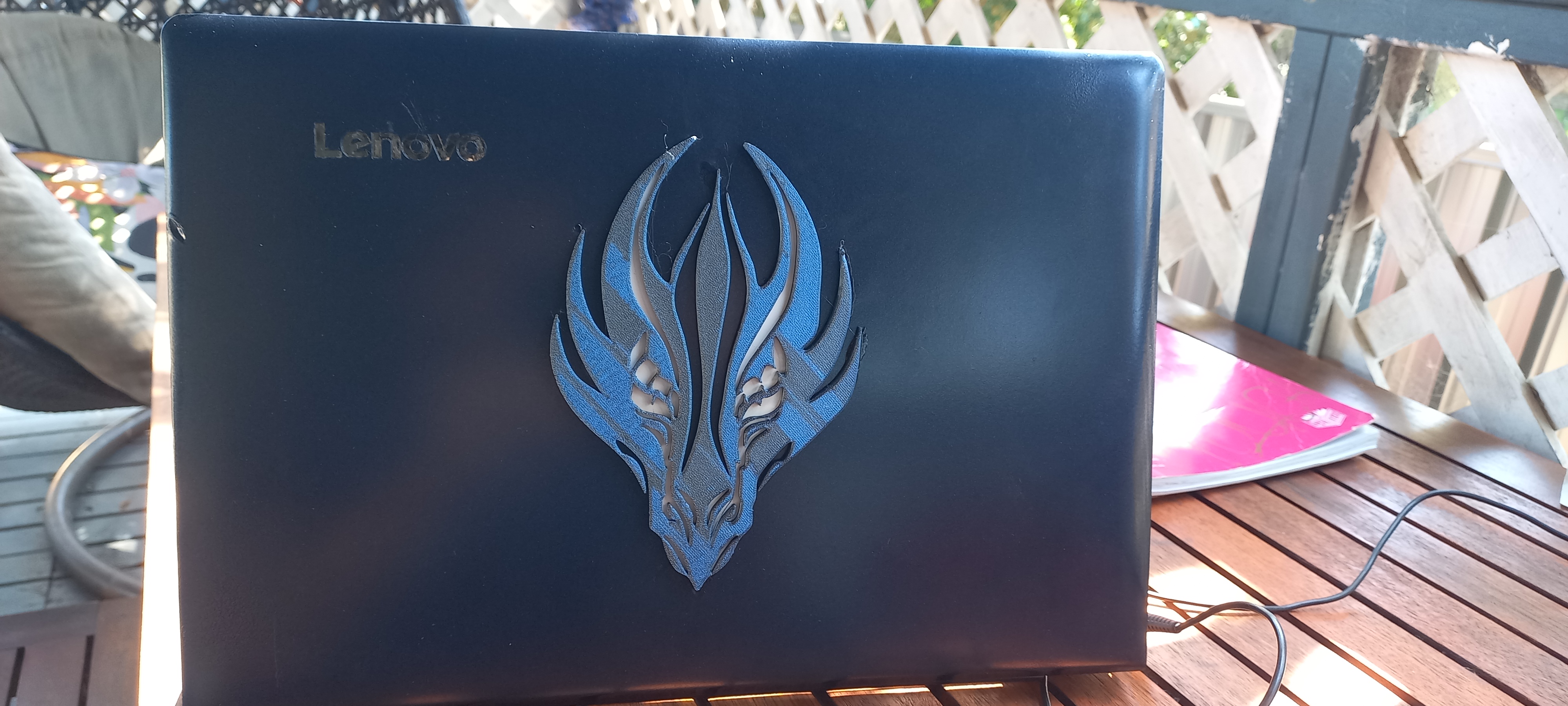 Dragon for Notebook cover by luciano etcheverri | Download free STL ...