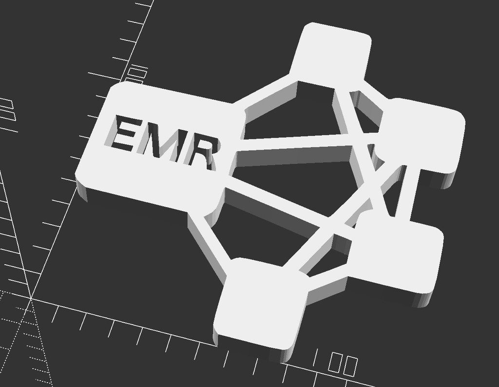 Amazon Web Services - EMR Logo by avirtuos | Download free STL model ...