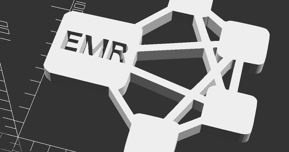 Amazon Web Services - EMR Logo by avirtuos | Download free STL model ...