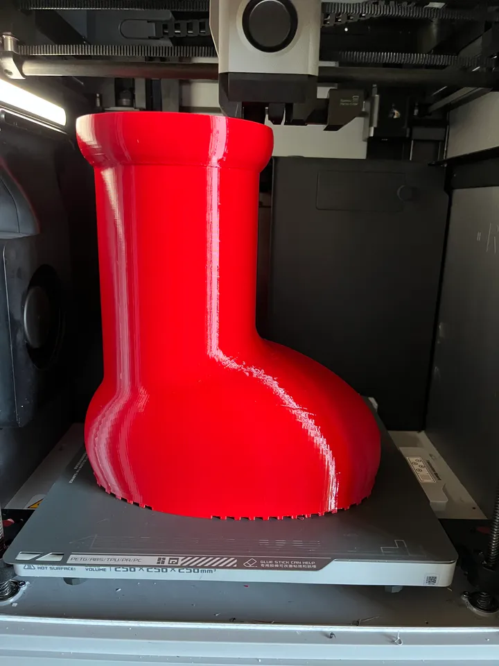 big red boots for kids by Talon Bluth | Download free STL model ...
