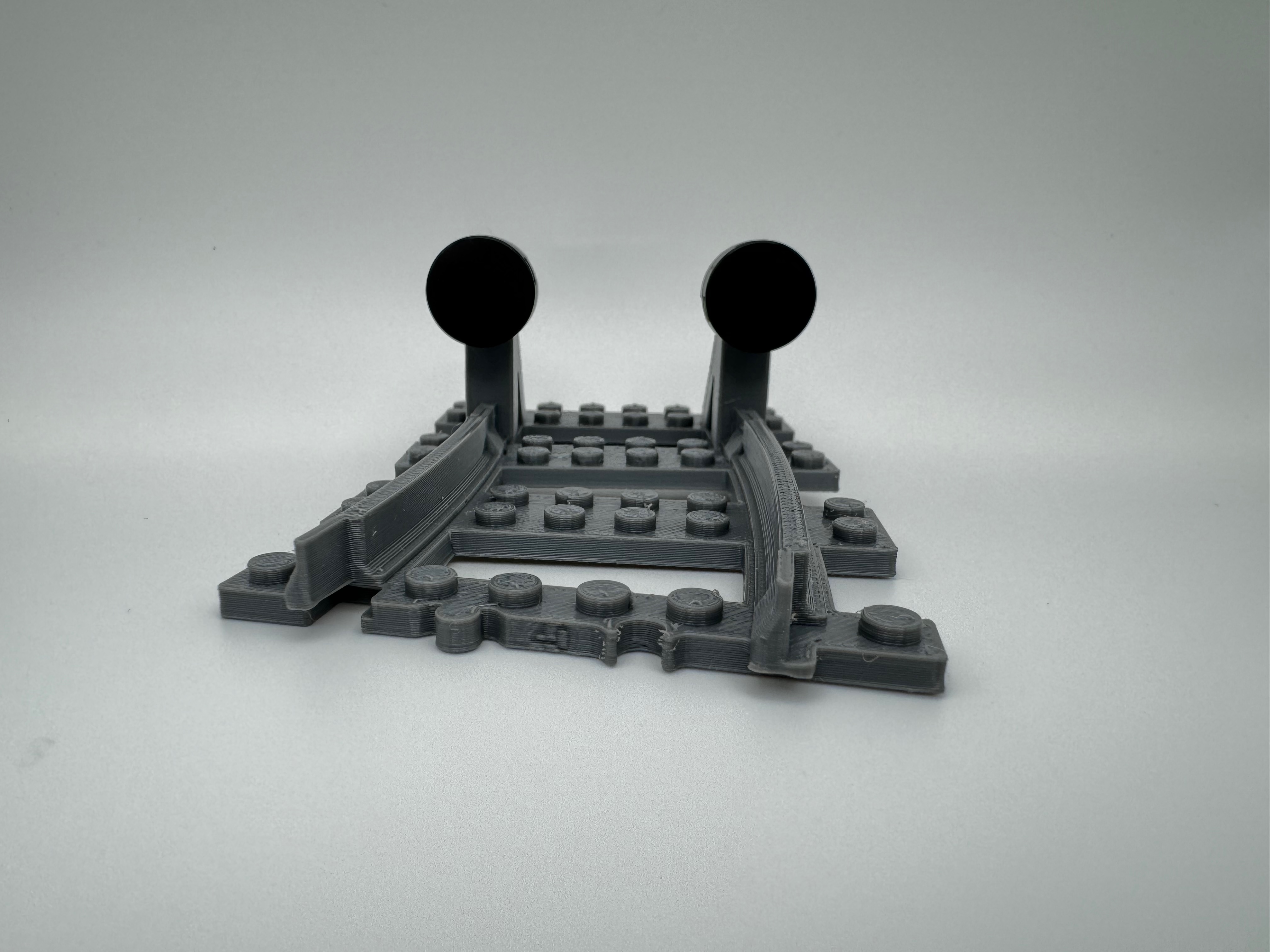 Train track end stop by lev | Download free STL model | Printables.com