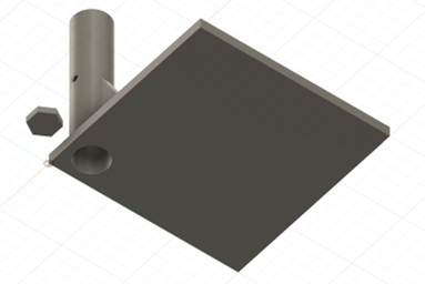 Table Leg Holder by connordenney3 | Download free STL model ...