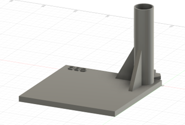 Table Leg Holder by connordenney3 | Download free STL model ...