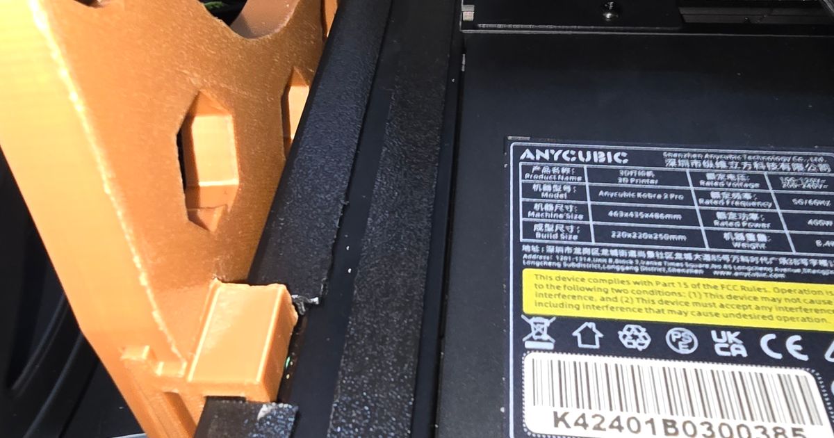 Profiles (Left side) K2 Pro with Neo Side Spool (fits K2P) by ...