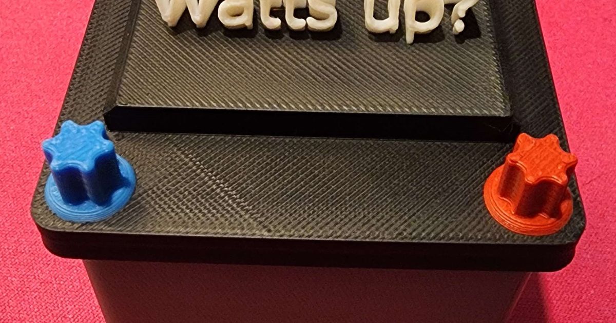 Watts Up by ViceroySyrup | Download free STL model | Printables.com