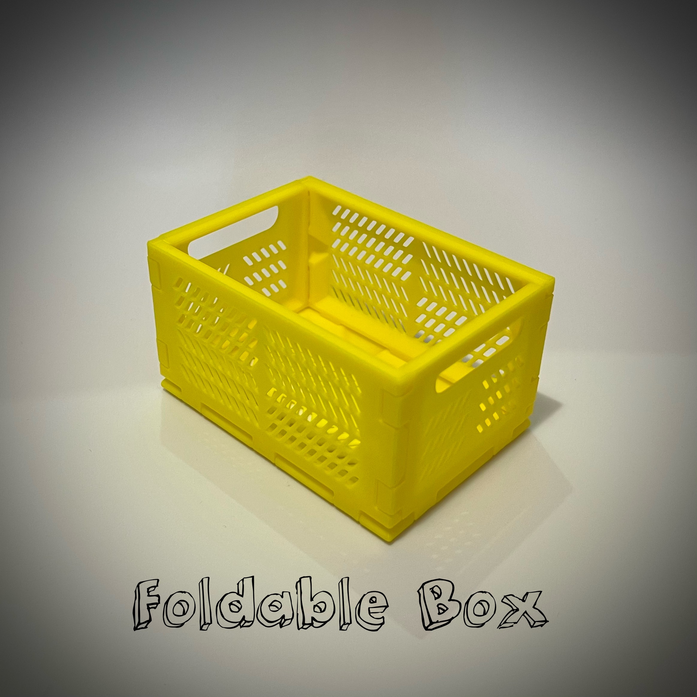 Foldable Box! Easy to print, easy to assembly! by DKdevt | Download ...