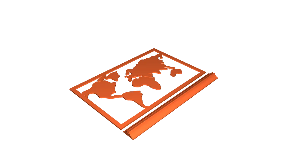 Country map by Moriel | Download free STL model | Printables.com