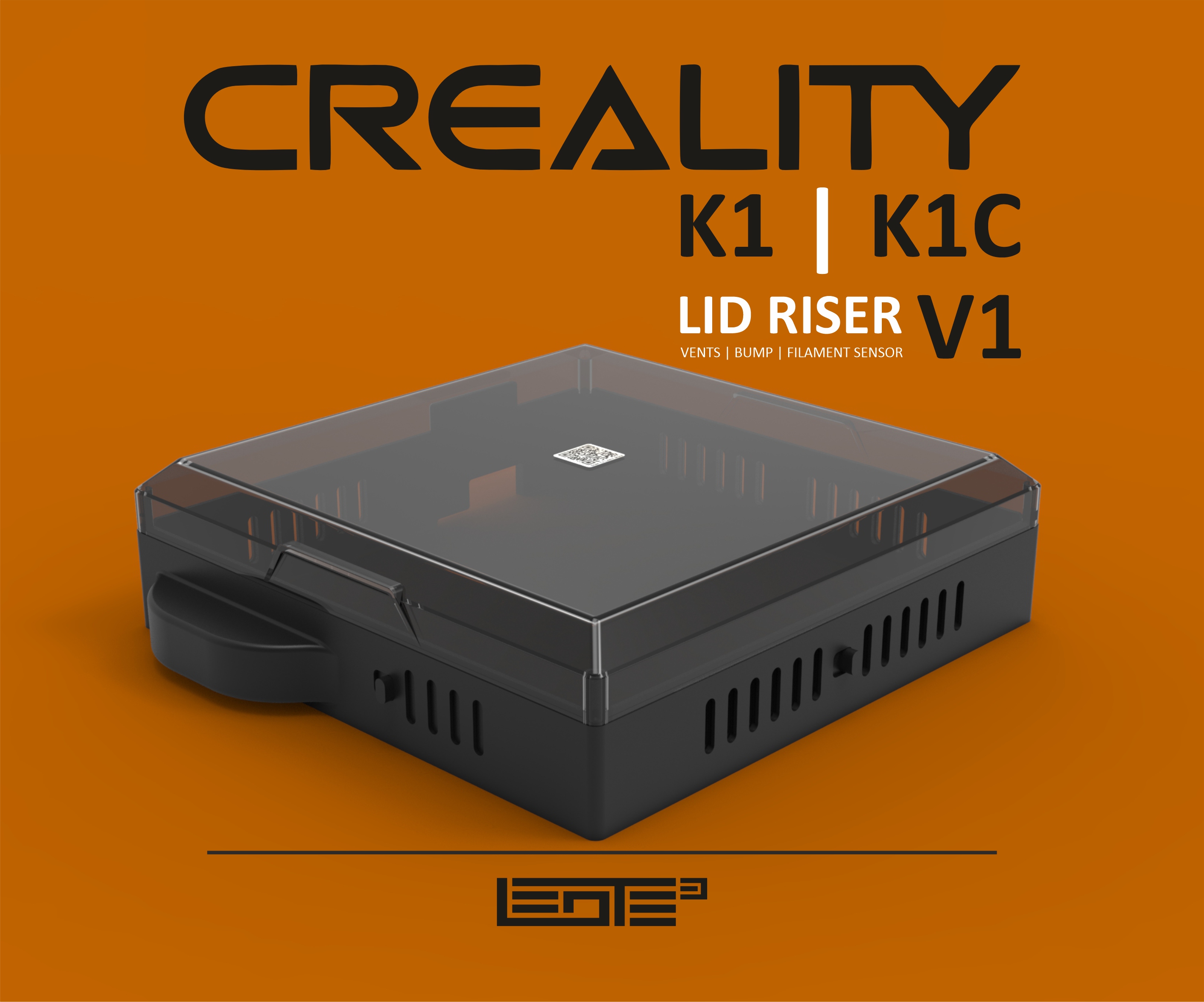 CREALITY K1+K1C LID RISER V1 von LEOTE3 | Kostenloses STL-Modell ...