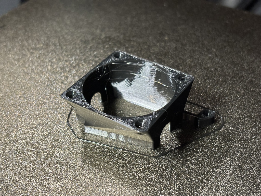 40mm Fan Mount for Raspberry Pi 3 Model B V1.2 (2015) by zzzy ...