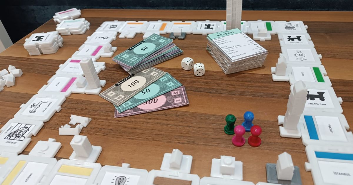 Monopoly Modular by Mazhar Kaan Girti | Download free STL model ...