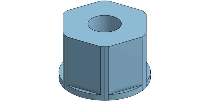1/4" self-locking nut RC-10(GT) by Justin P | Download free STL model ...