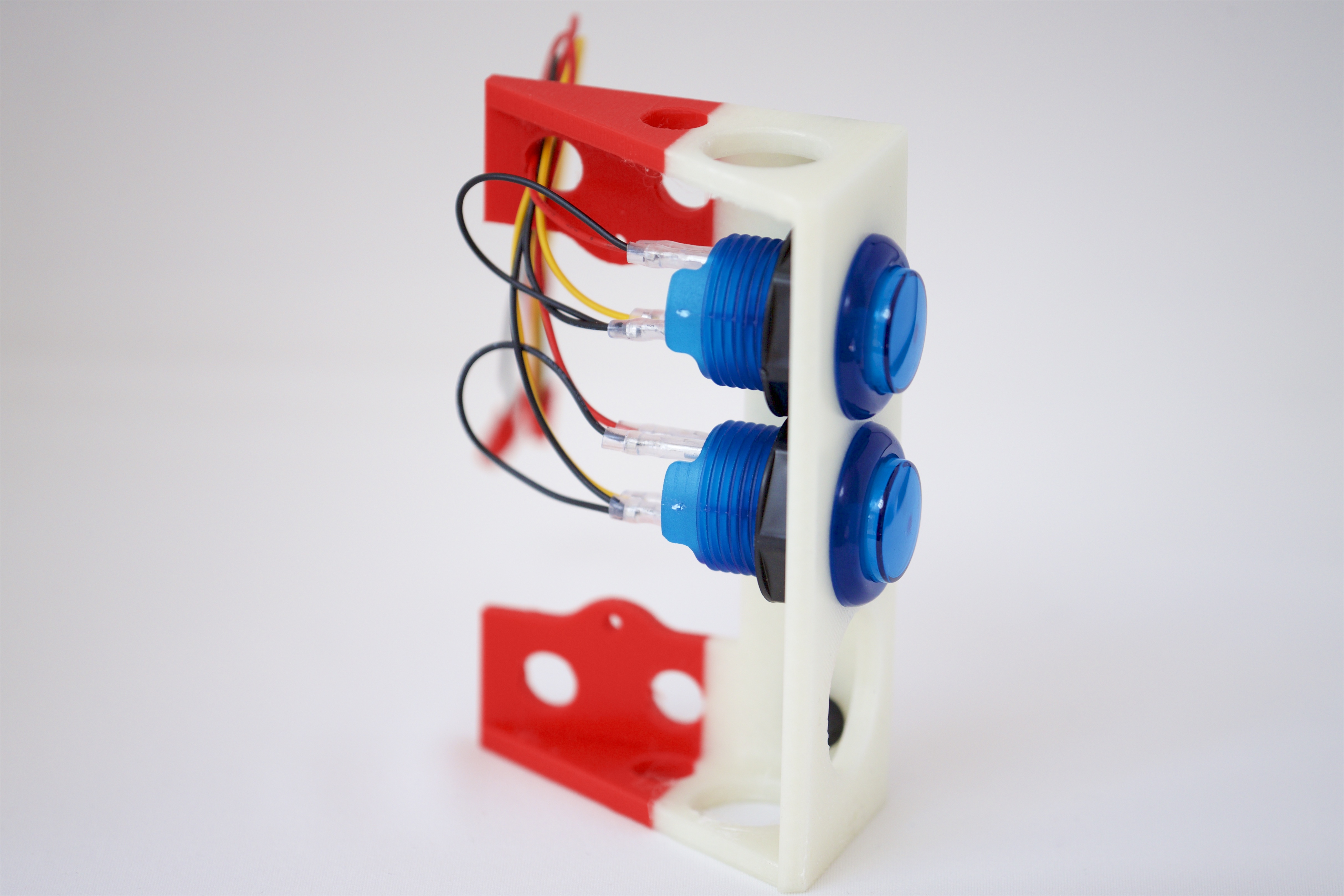 Three 30mm Button 8020 mount with perma-proto by NotLikeALeafOnTheWind ...