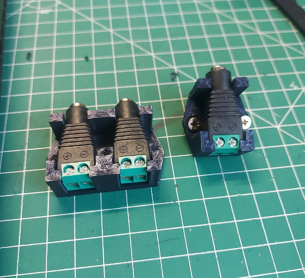 DC Power Jack Mount by G-Rath | Download free STL model | Printables.com