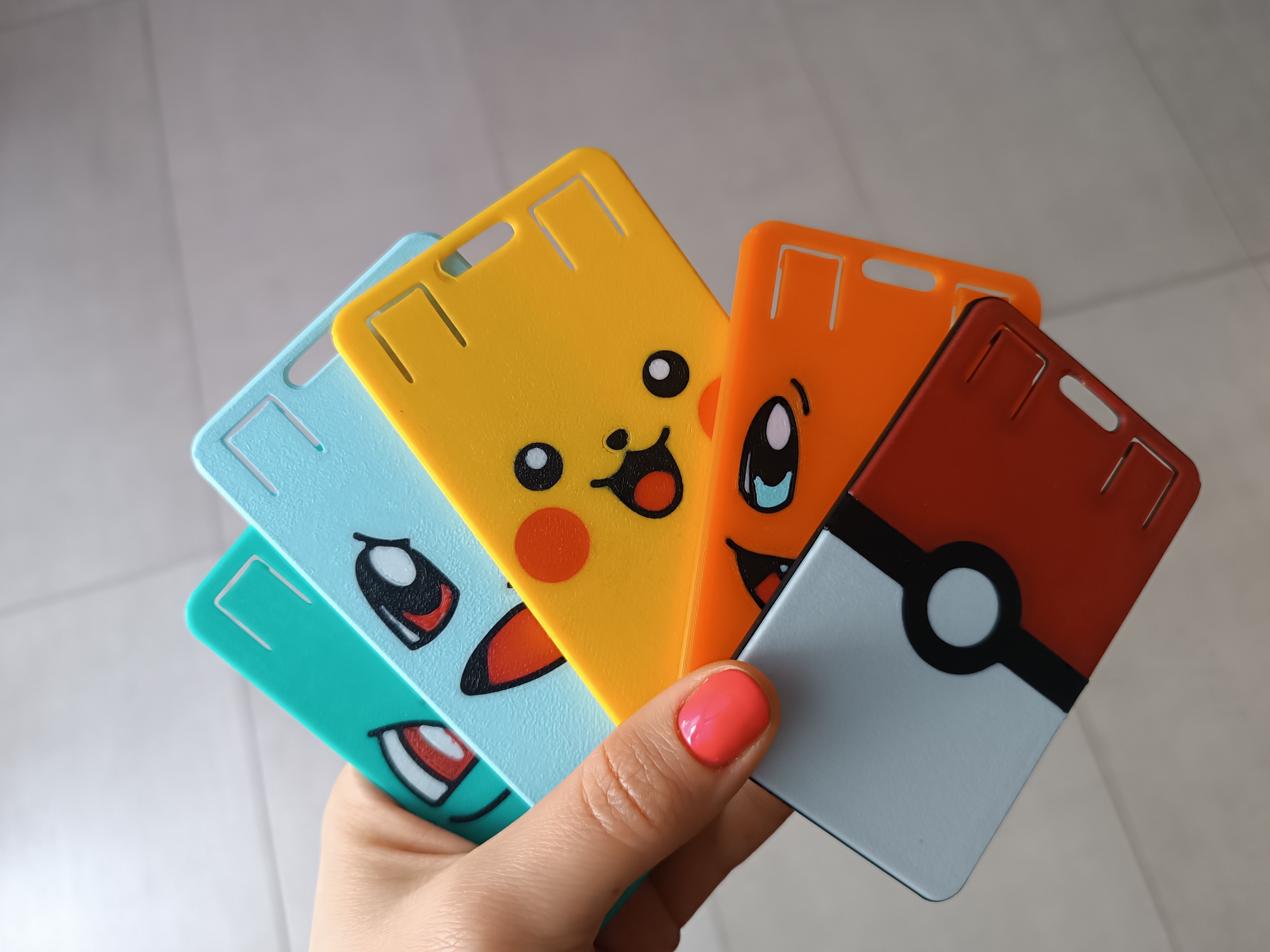 Pokémon ID card/badge holder by Valeria Momo & Mattia | Download free ...