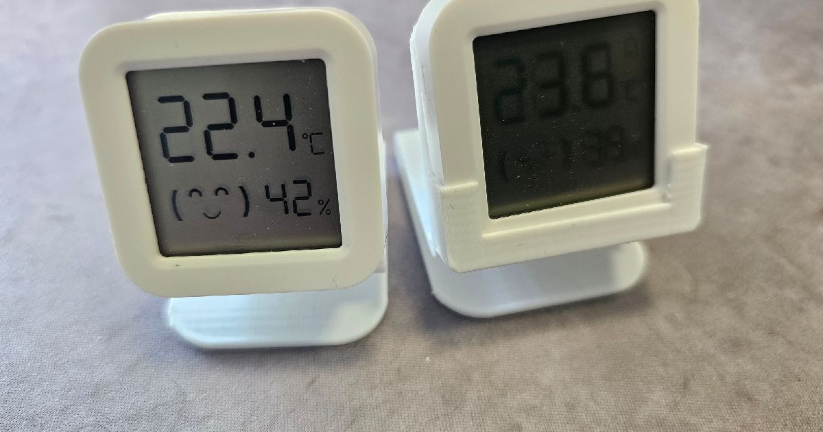 TuYa ZTH05 temperature sensor stand by HeV | Download free STL model ...