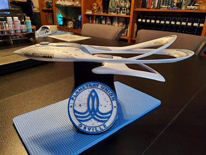 Orville Ship Stand by MysticTome | Download free STL model | Printables.com