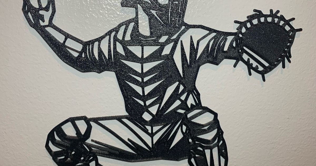 Geometric Catcher Wall Art by Dryfiredude | Download free STL model ...