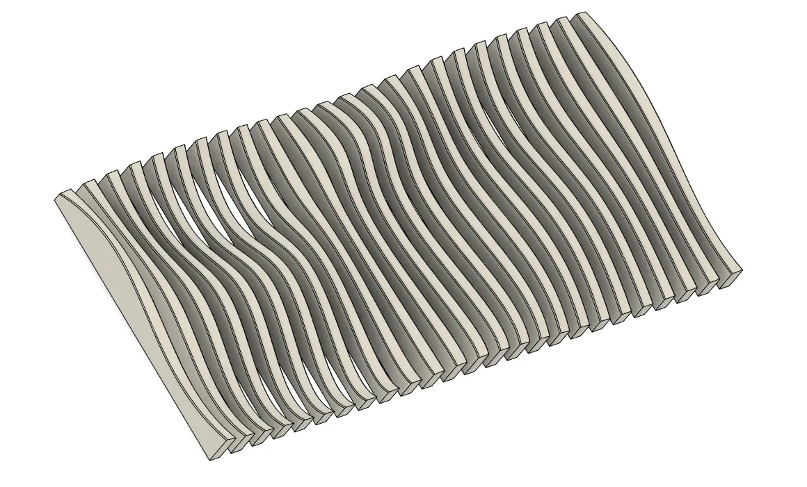 Wave Wall Art by Philip Wallin | Download free STL model | Printables.com