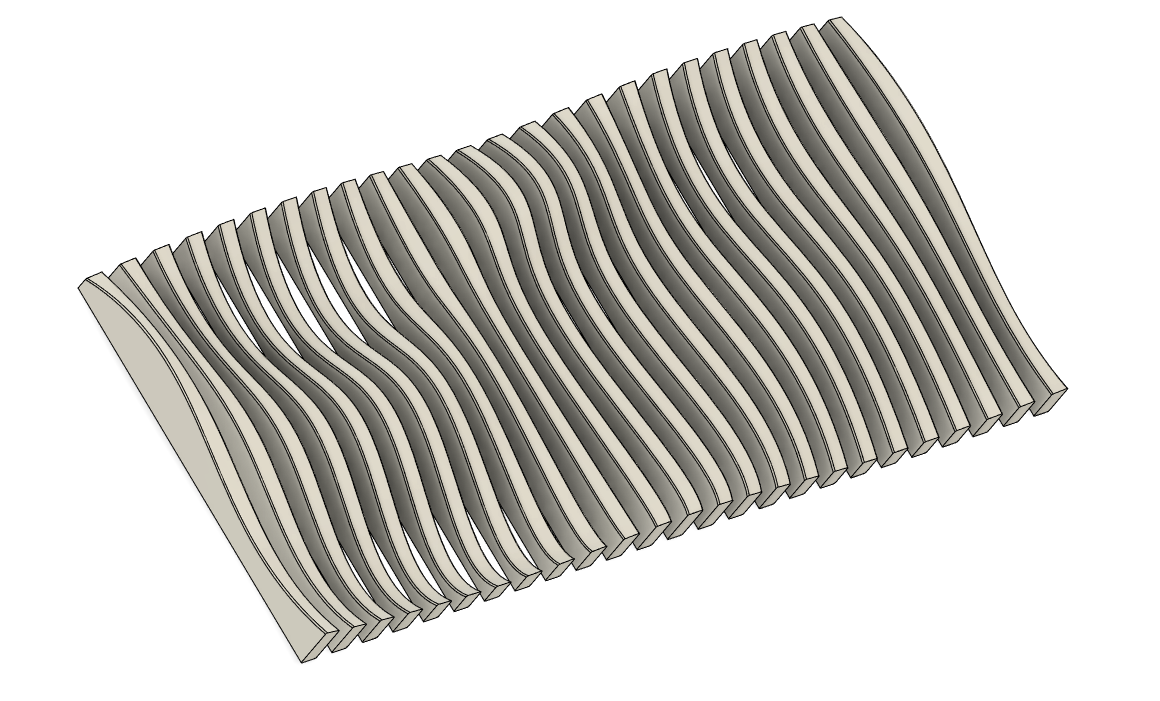 Wave Wall Art by Philip Wallin | Download free STL model | Printables.com