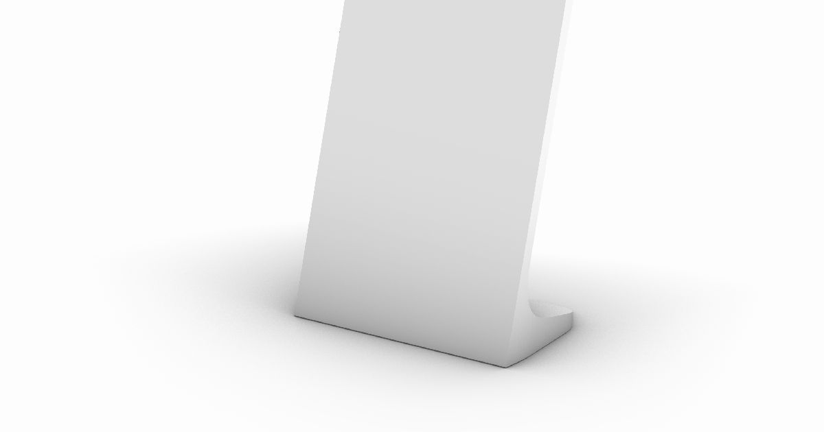 Postcard Stand by deralejandro | Download free STL model | Printables.com