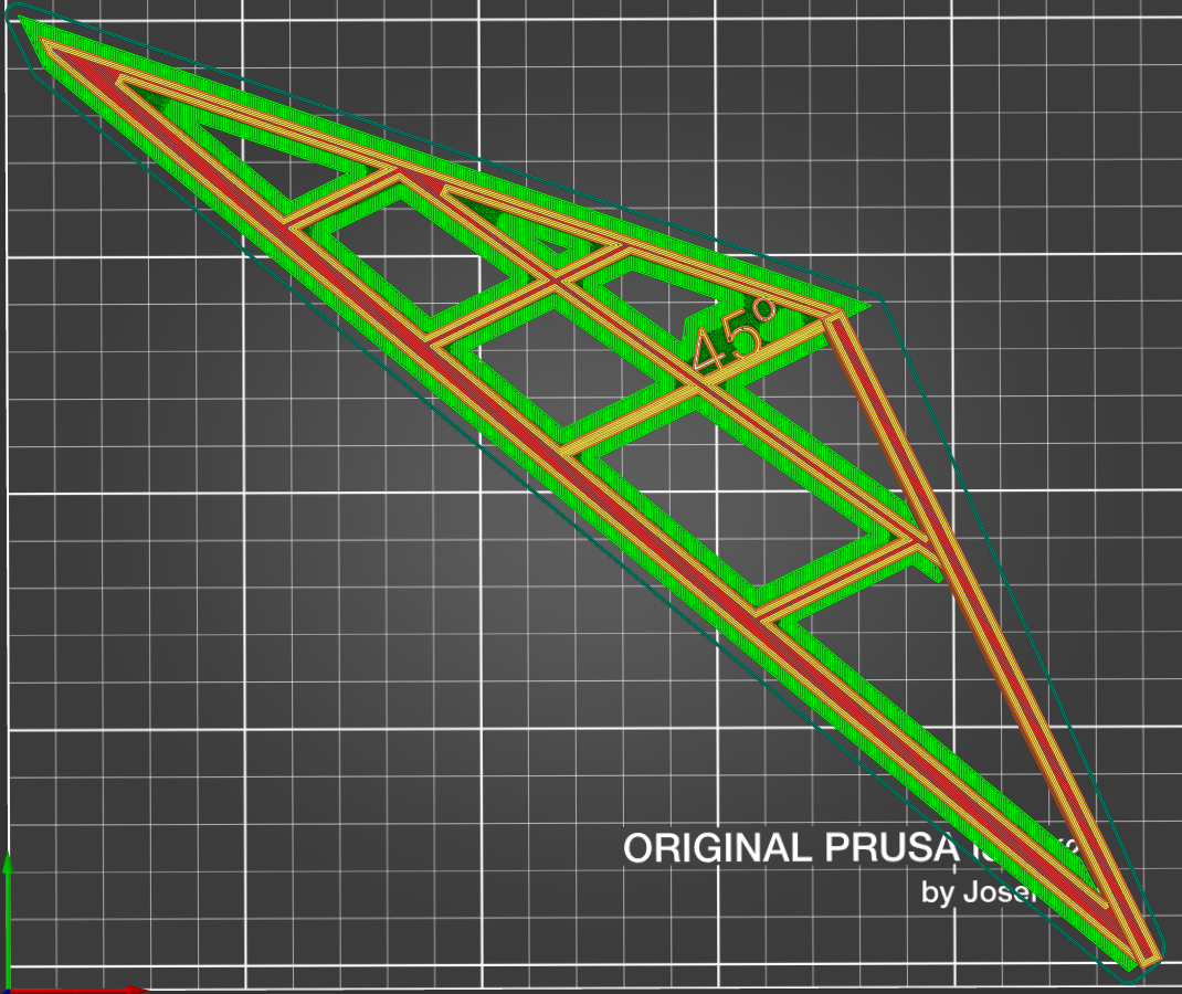 45º marking and cutting ruler by Eytan Alves | Download free STL model ...