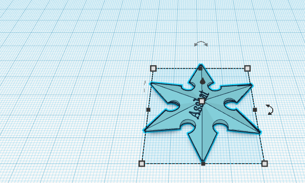 3D printed throwing star by asshat763 | Download free STL model ...