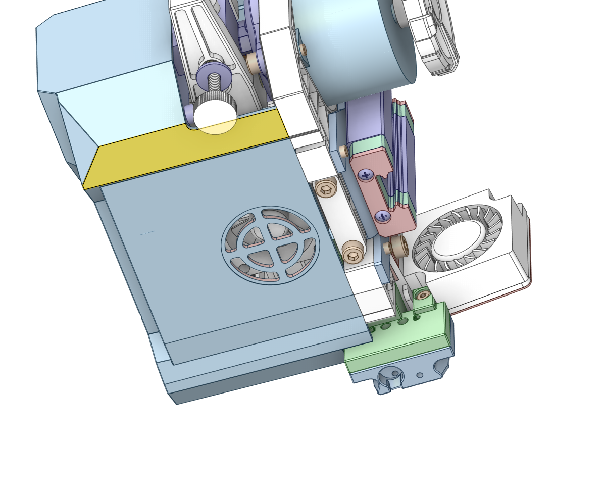 Klicky Probe for Sovol SV08 ABL por Nadir @ CN3D | Descargar modelo STL ...