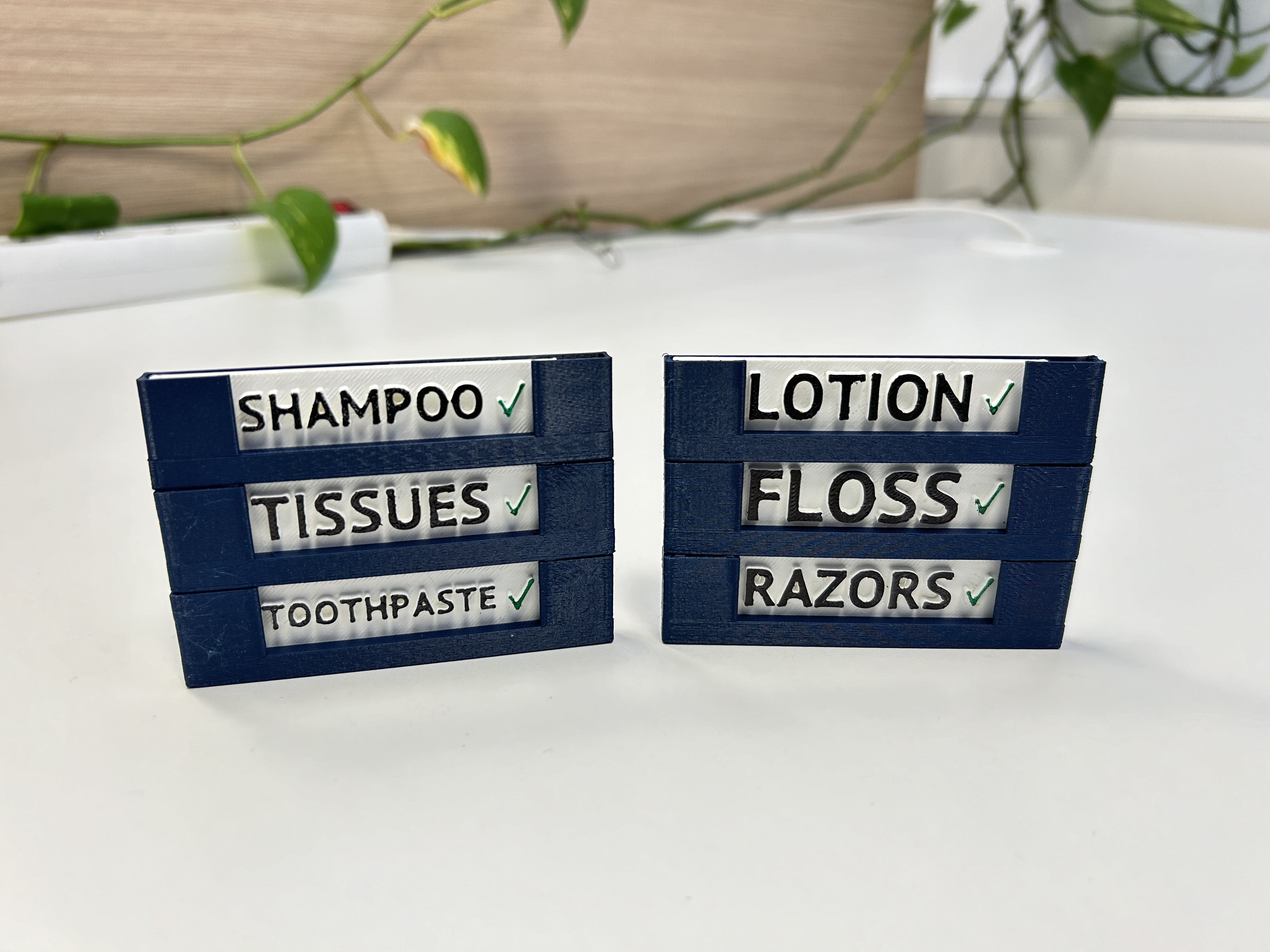 Bathroom supplies checklist by Nikita Konovalov | Download free STL ...