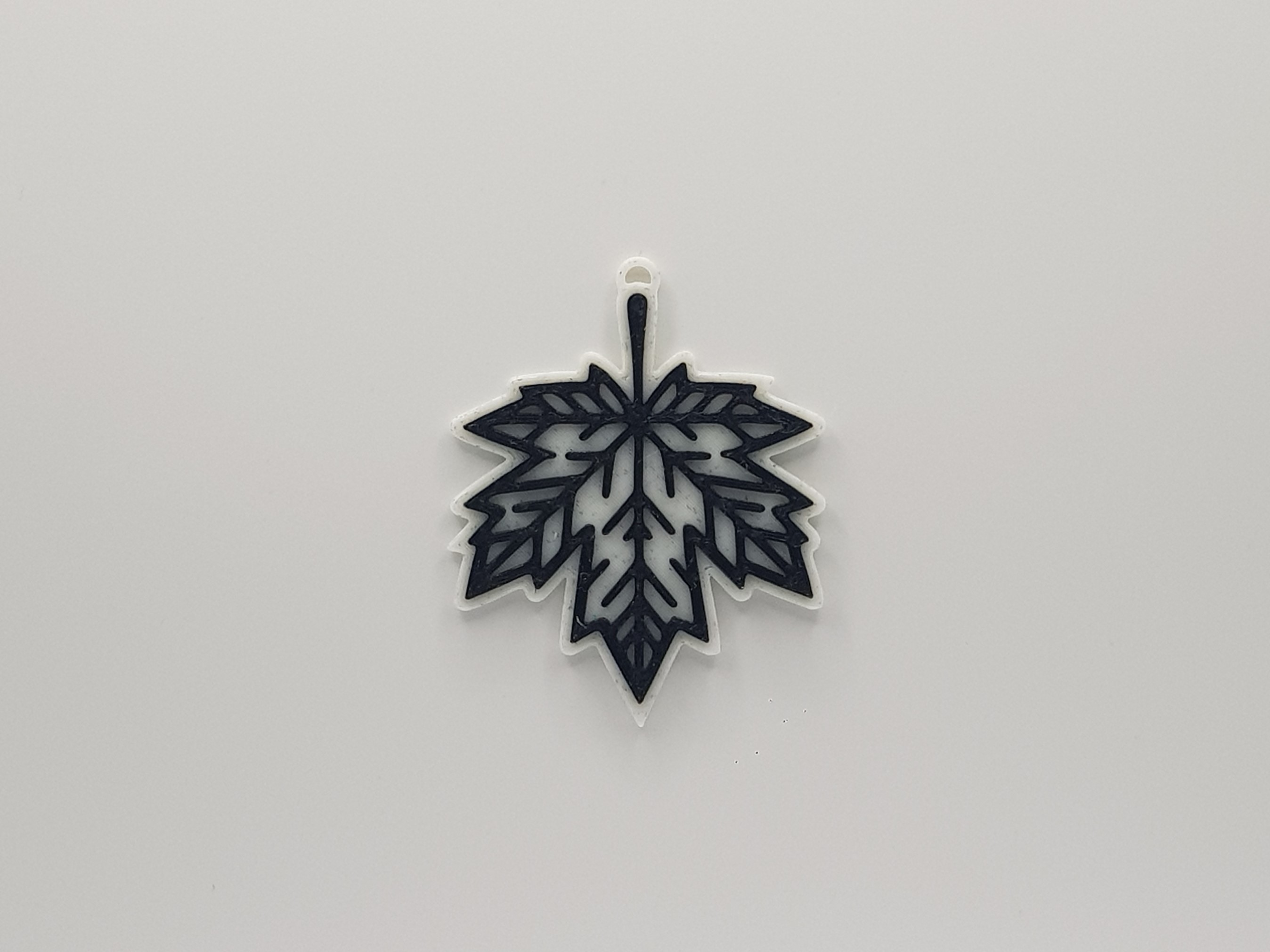 Maple Leaf Keychain by FC2M3D | Download free STL model | Printables.com