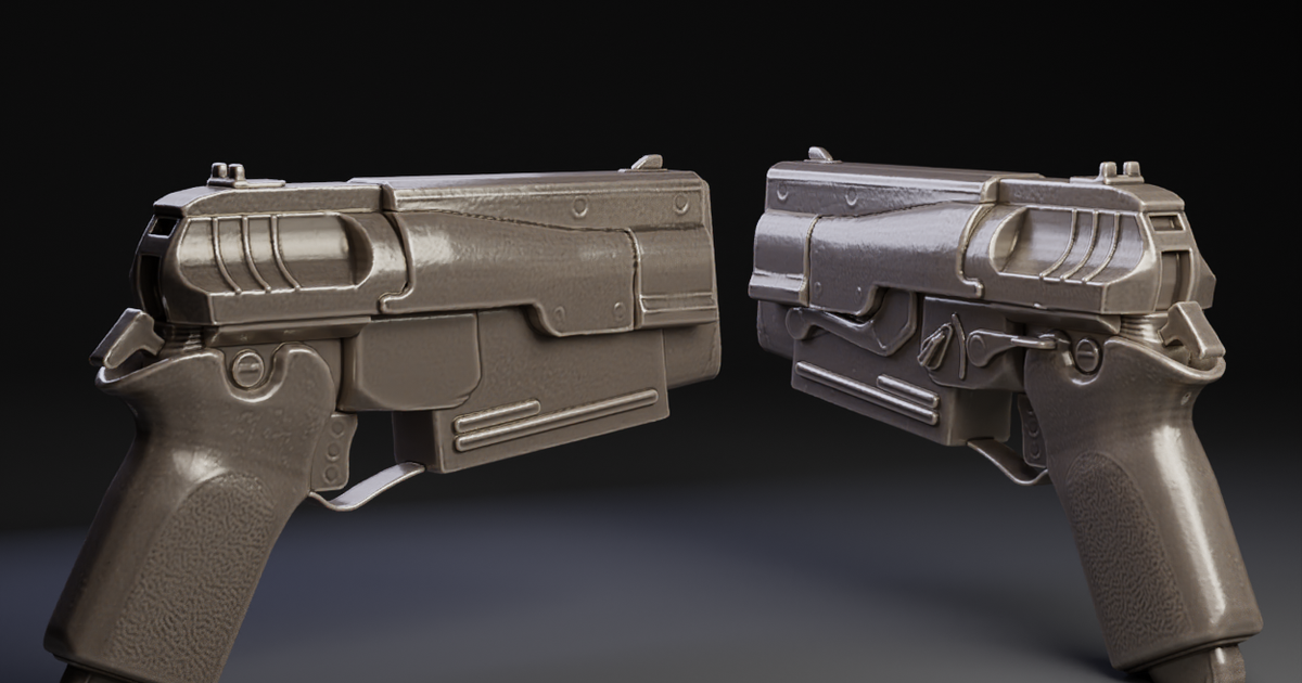 Fallout 10mm Pistol by Peter Farell | Printables Store
