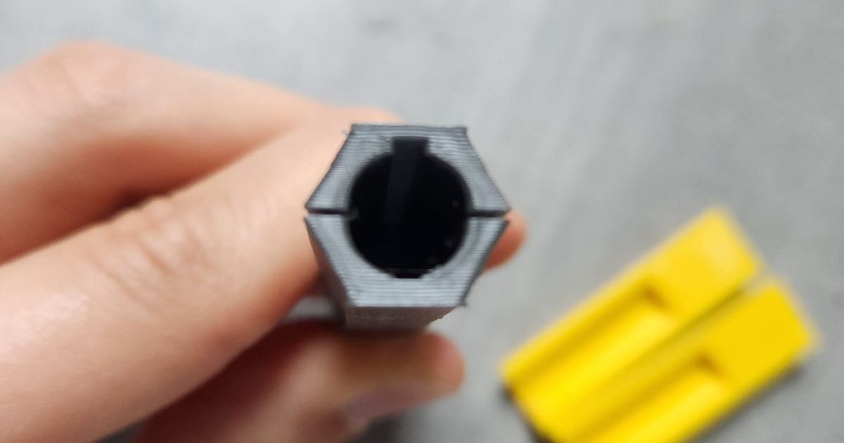 FRC hex adapter by Eren Eryener | Download free STL model | Printables.com