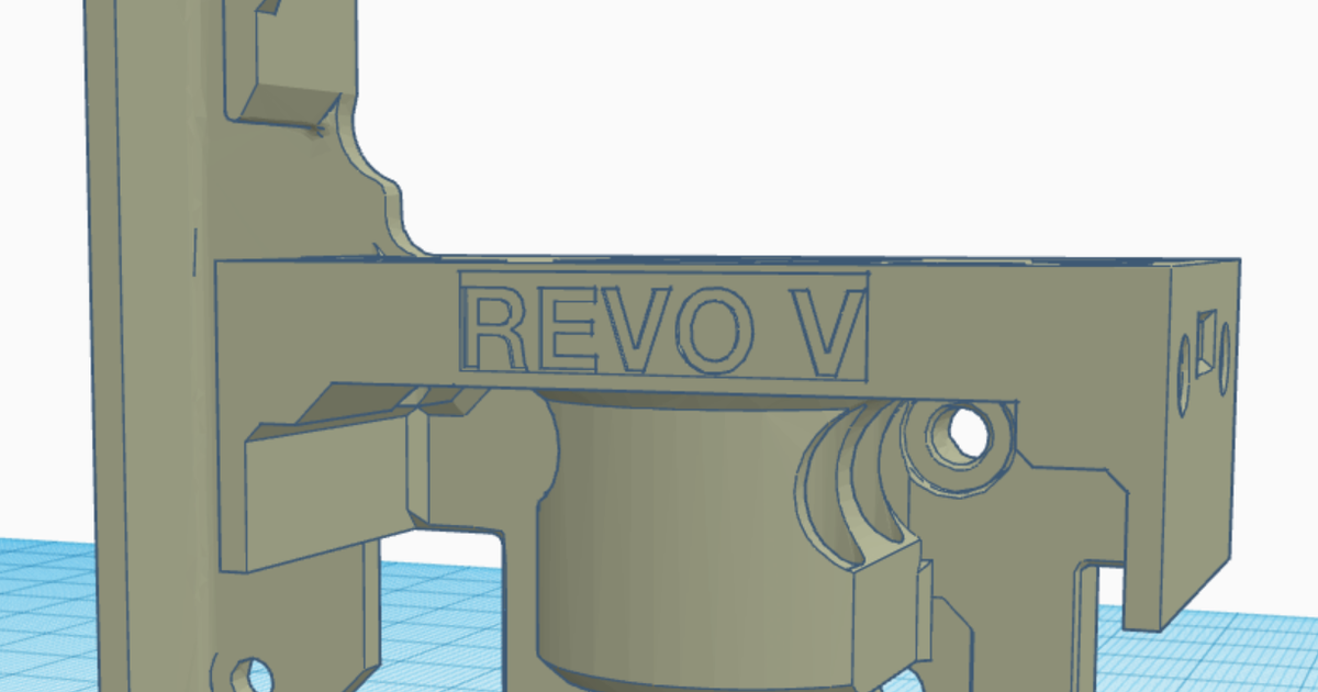 Apogee Revo Linear Rail Mount by nando | Download free STL model ...