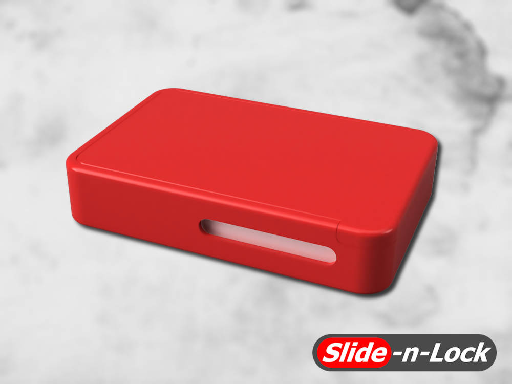 Low Profile Box ft. Slide-n-Lock by ExtremeElementz | Download free STL ...