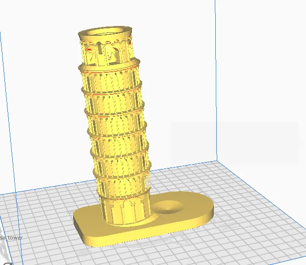 Leaning Tower of Pisa - Dice Tower by nodar maisuradze | Download free ...