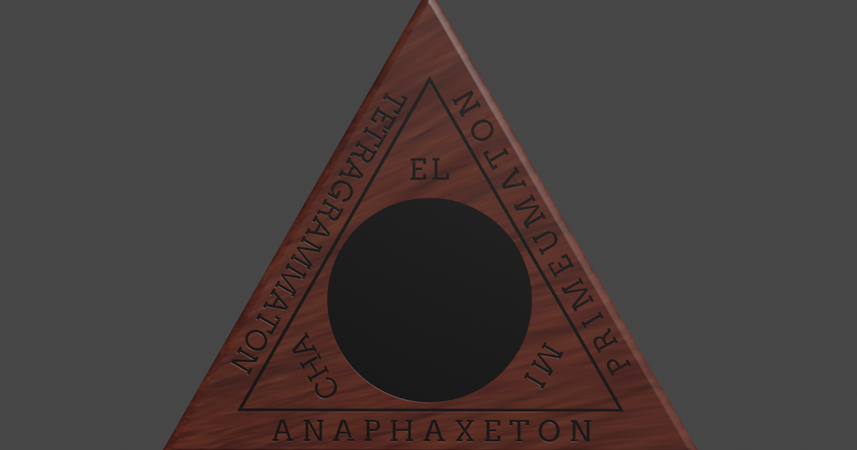 Triangle of the Art by akephalos | Download free STL model | Printables.com