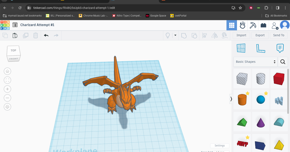 Low Polly High Quality Charizard by Pikaplayz | Download free STL model ...
