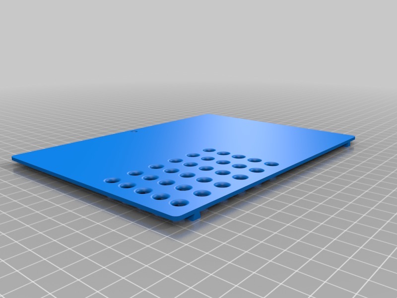 Raspberry Pi 12v Media Centre by gremlin | Download free STL model ...