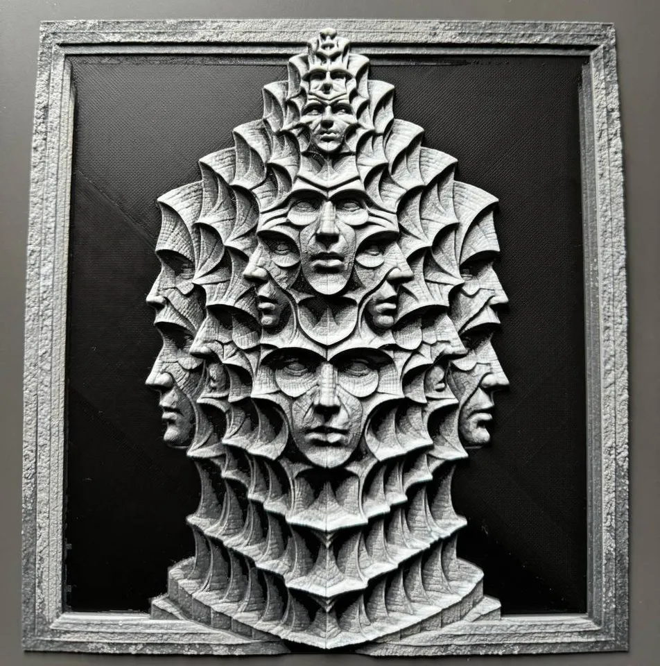 Geometric Heads by Don Matis | Download free STL model | Printables.com
