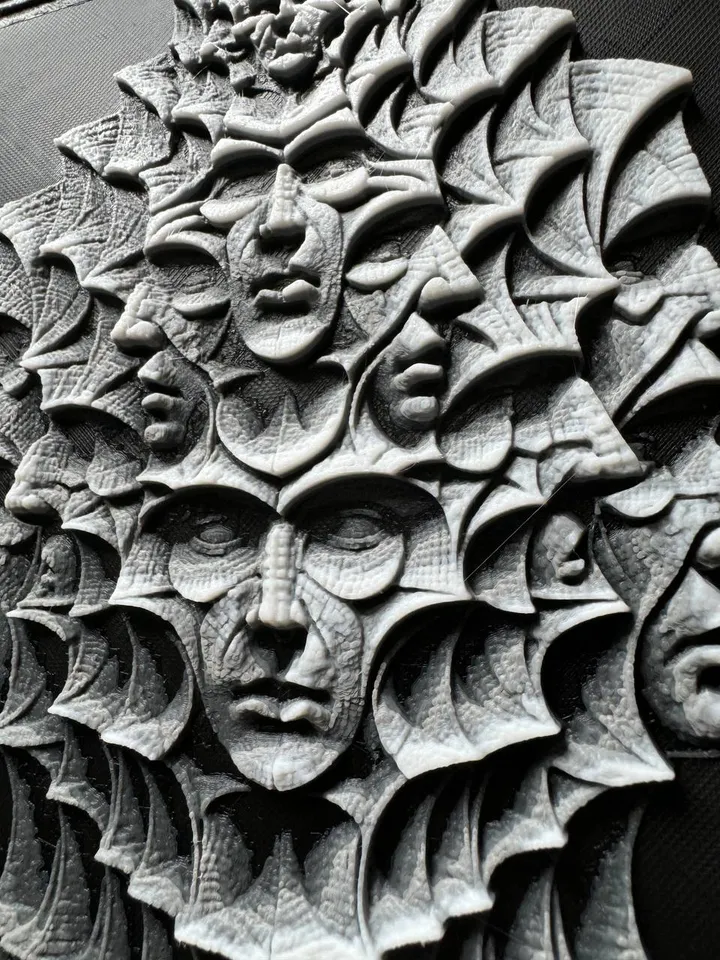 Geometric Heads by Don Matis | Download free STL model | Printables.com