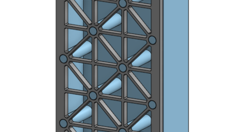 Dice Tower with Grid by Rohweron | Download free STL model | Printables.com