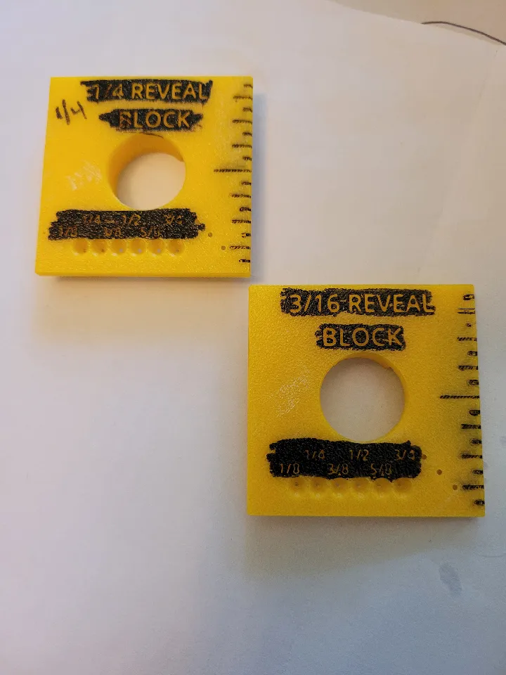 3/16" & 1/4" Reveal Block finishing multi-tool by roboreloaded ...