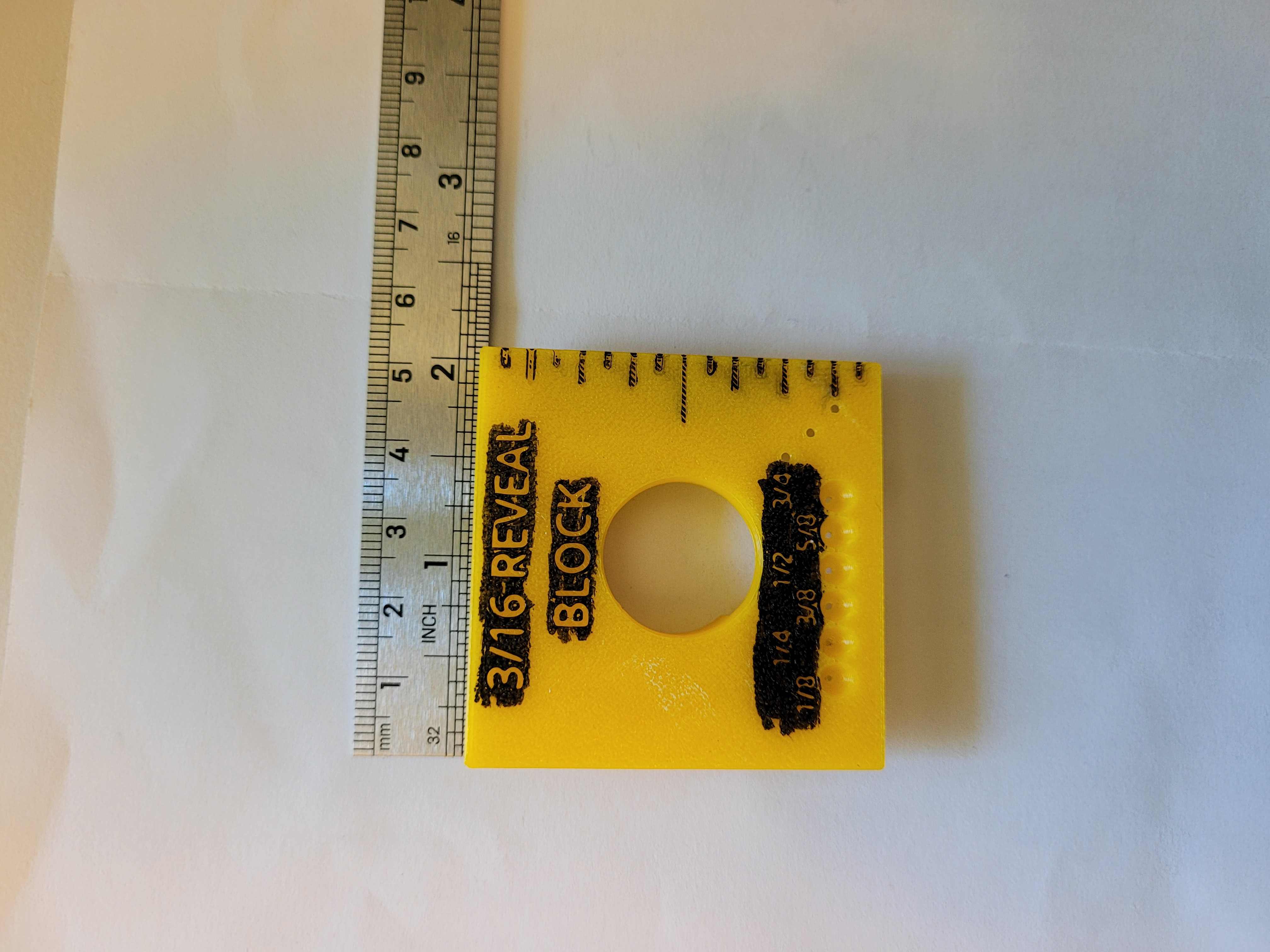 3/16" & 1/4" Reveal Block finishing multi-tool by roboreloaded ...