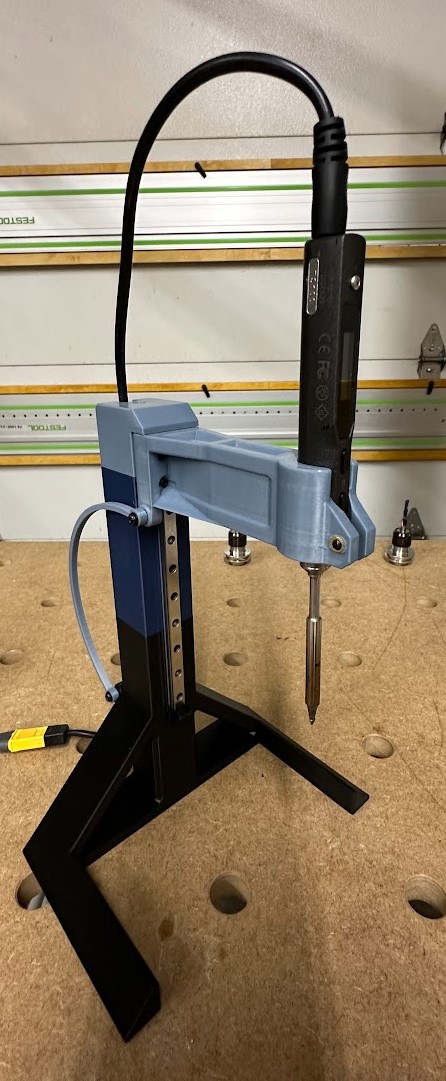 TS100/TS101 Soldering Iron Holder Arm for Heat Insert Press by Ryan G ...