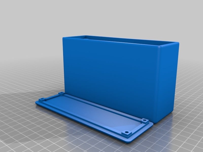 My Customized Project Box With Lid Screws 40x80x140 by Mark | Download ...