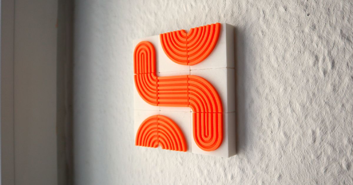 Modular Wall Art by Kasurai | Download free STL model | Printables.com